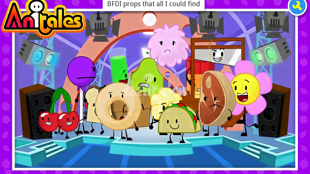 Anitales: "BFDI props that all I could find" - synderella - YouTube
