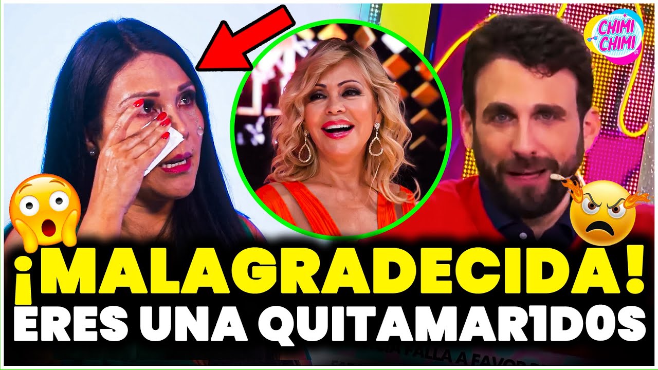 Rodrigo González da con palo a Tula Rodríguez por Gisela Valcárcel ...
