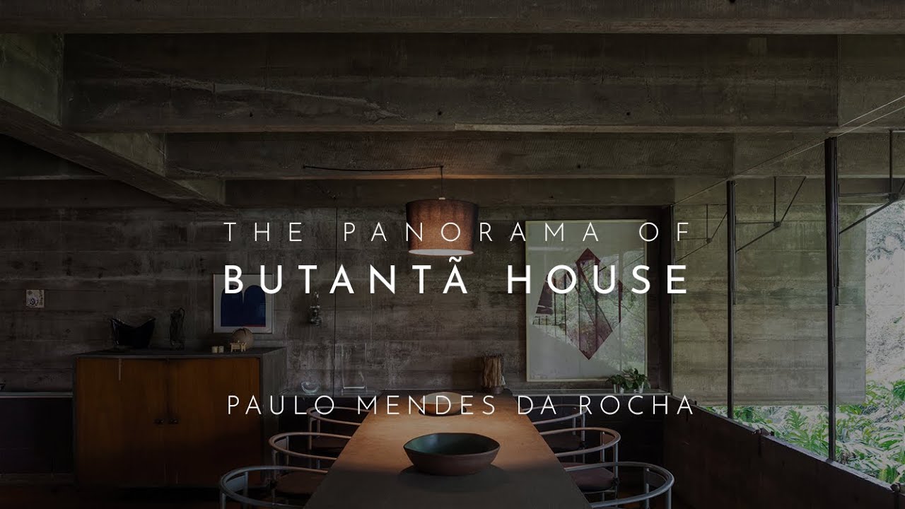 BUTANTÃ HOUSE BY PAULO MENDES DA ROCHA - São Paulo, Brazil - YouTube