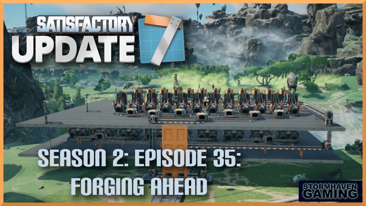 Satisfactory Update 7: Episode 35: Still Going... - YouTube