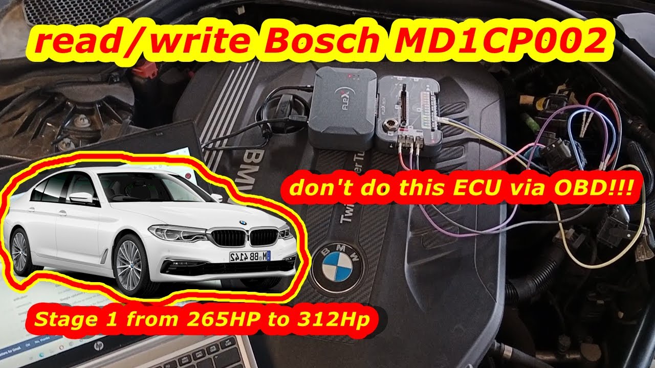 Flex Master read/write Bosch ecu MD1CP002. BMW 5 series G30 more ...