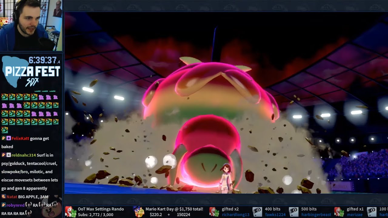 Pokemon Shield Randomizer First Try, Part 1 | Pizza Fest SDX Day 8 ...