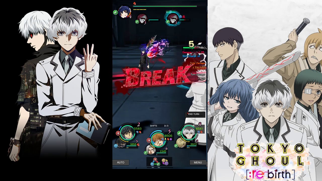 Tokyo Ghoul Re Birth Kagune Ward Green A RANK - YouTube