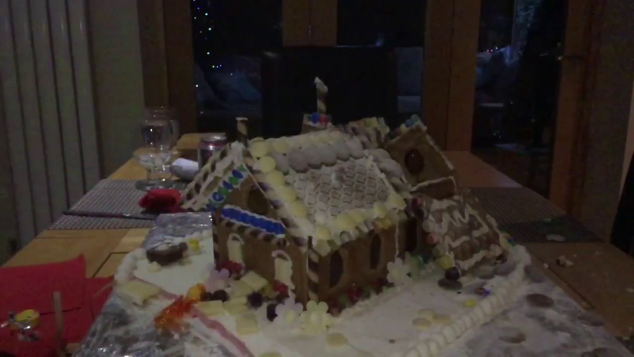 Gingerbread House Destruction - YouTube