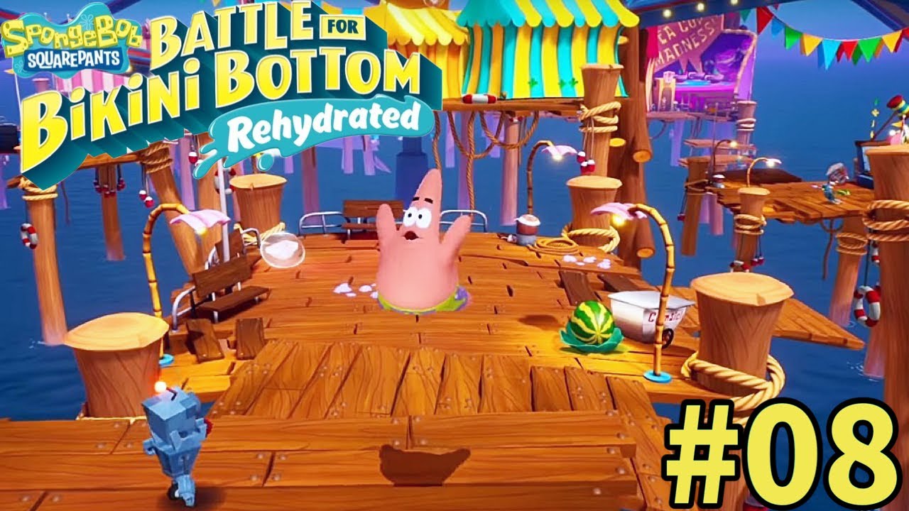 Spongebob: Battle For Bikini Bottom Rehydrated | "CARNIVAL GAMES AT THE ...