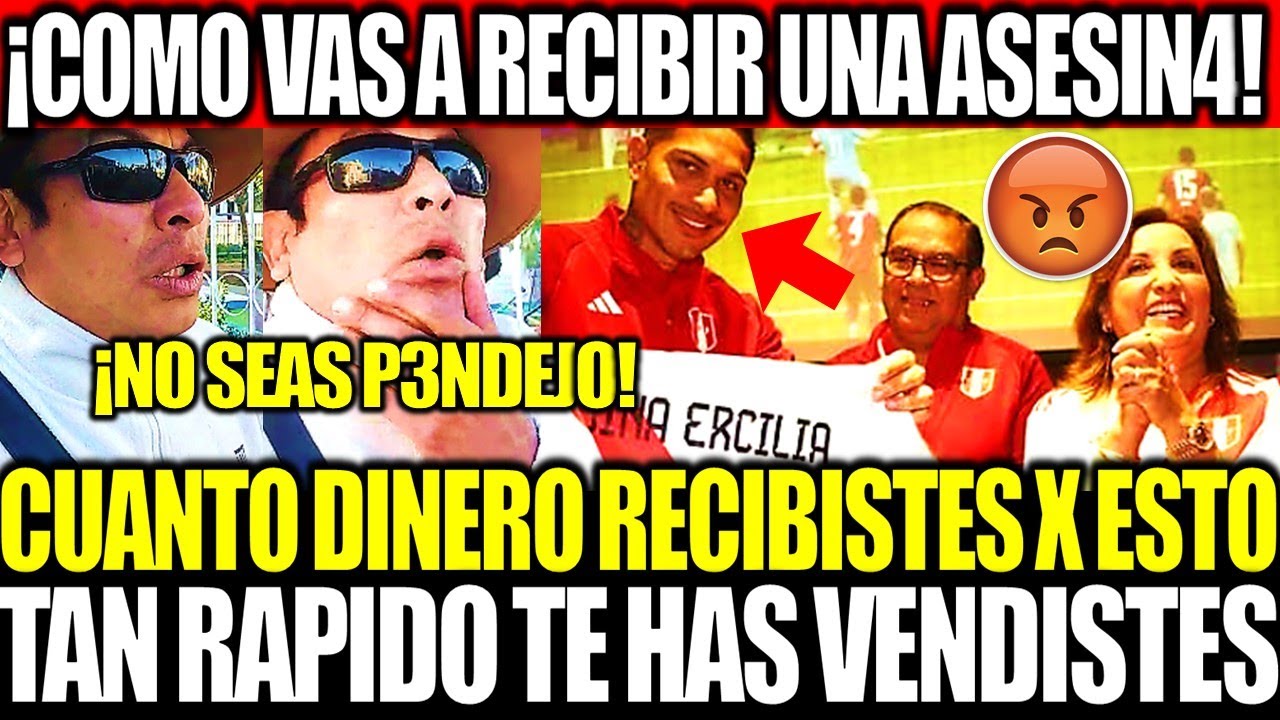 CIUDADANO DESENMASCARÓ A PAOLO GUERRERO X TRAICIONAR AL PERÚ: "¿CUANTO ...