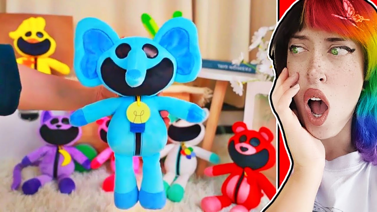 I GIOCATTOLI degli SMILING CRITTERS di POPPY PLAYTIME 3 e di AMAZING ...