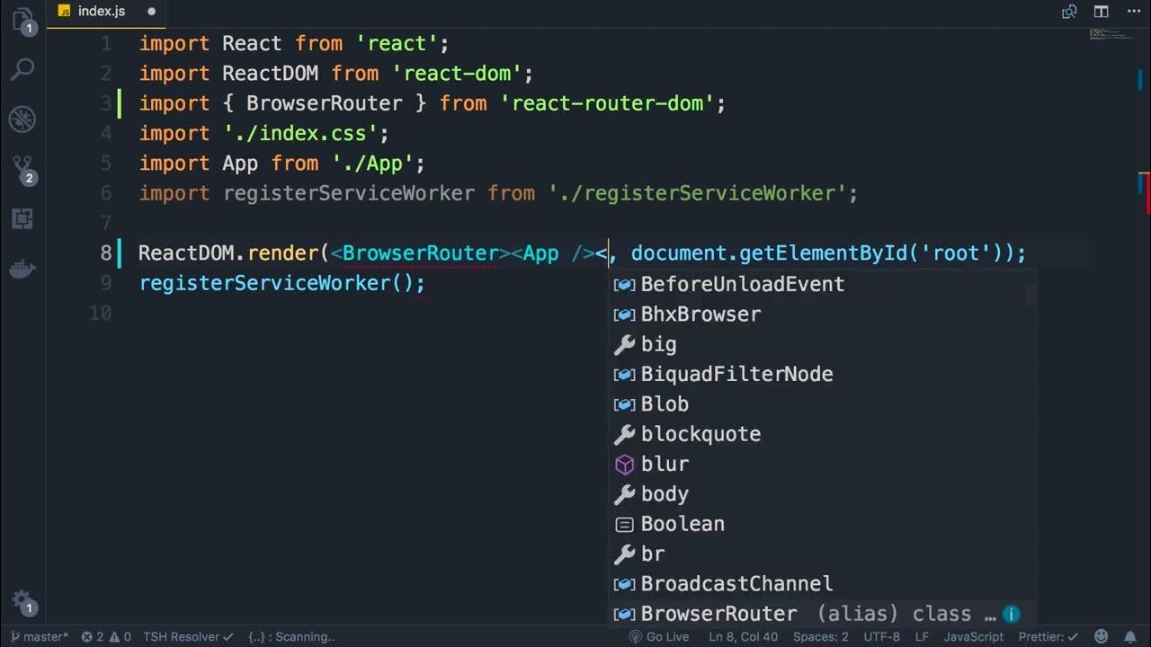 94 Adding Routing - YouTube