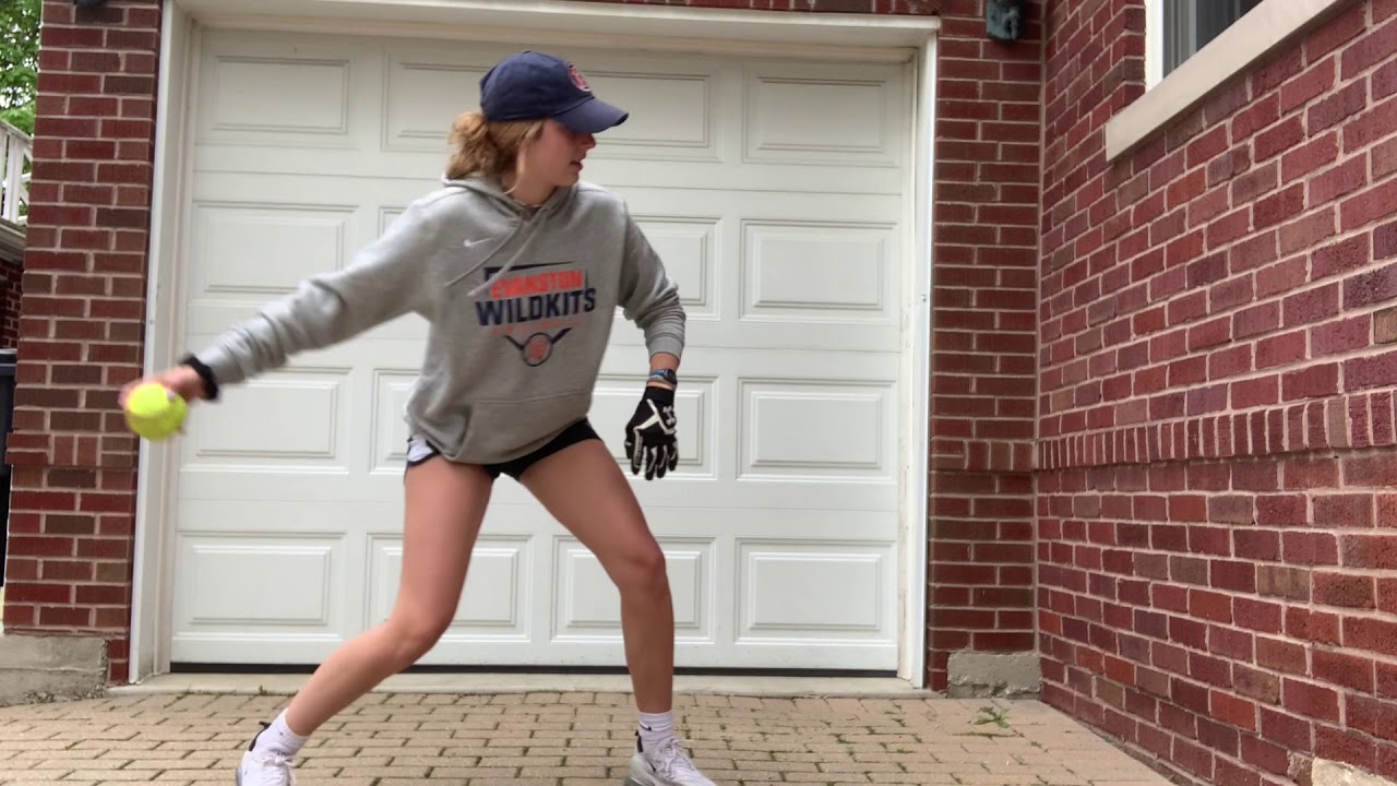 GPS Quaranteam Softball Drills with Madison - YouTube