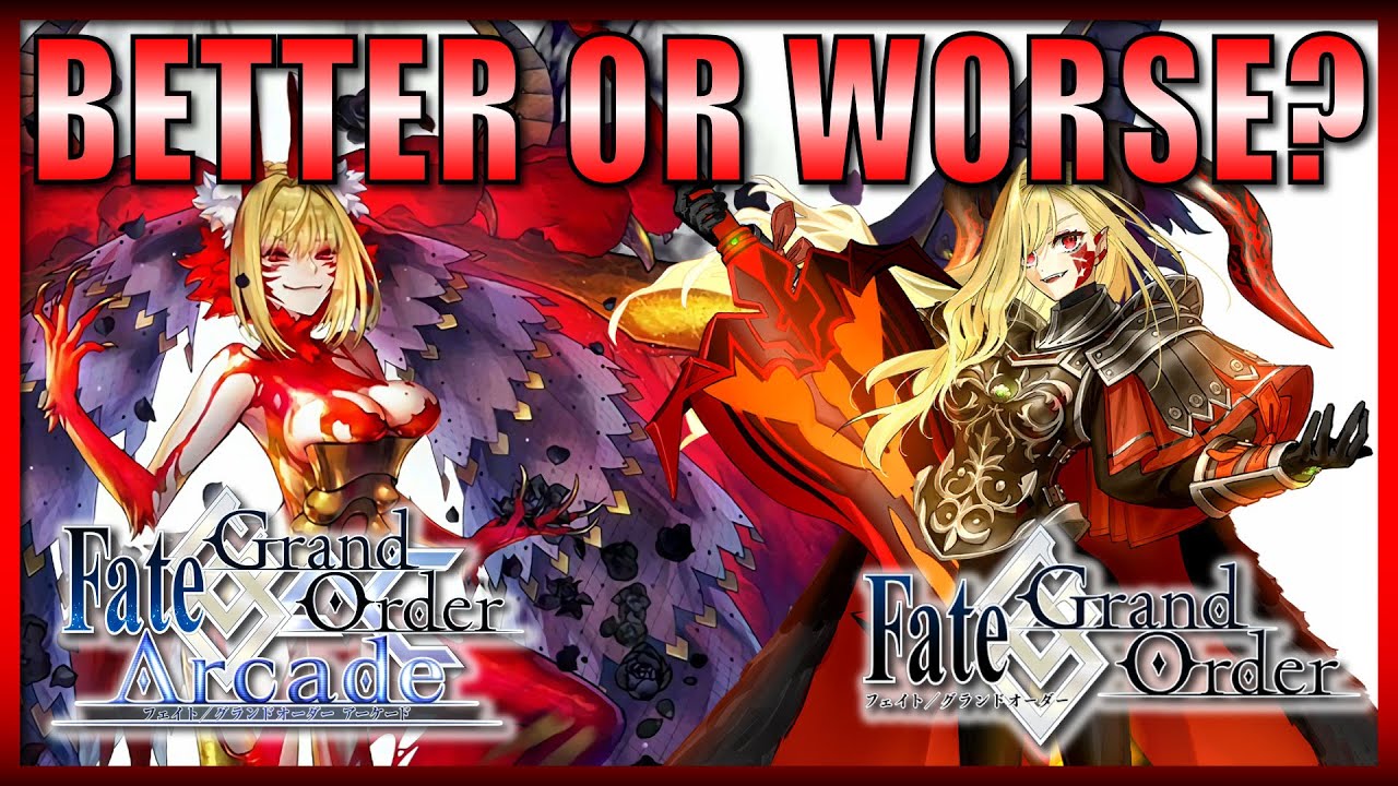 Did Arcade Do Better Than Mobile? | Fate/Grand Order Art Comparison ...