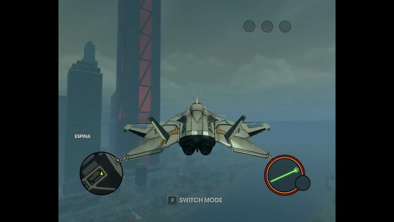 Saints Row the Third: F69 VTOL Jet 30 Seconds - YouTube