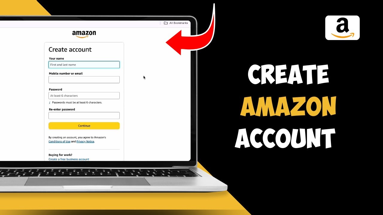 Create An Amazon Account | www.amazon.com Registration - YouTube