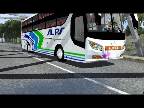 [Bussid Mod & Skin] Alps The Bus Inc. N7617 | Hino Sleeper Higer Utour ...