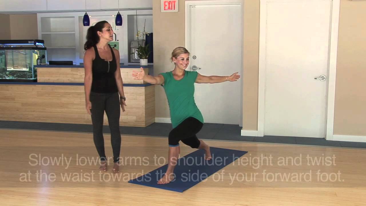 Yoga Balance Sequence - Diet.com Video - YouTube