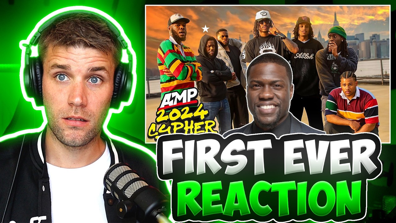 KEVIN HART IS THE NEW BIG THREE!! | Rapper Reacts to AMP FRESHMAN CYPHER 2024 (REACTION!!) - YouTube