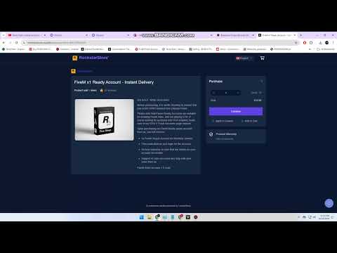 Fivem Ready Rockstar Accounts - YouTube