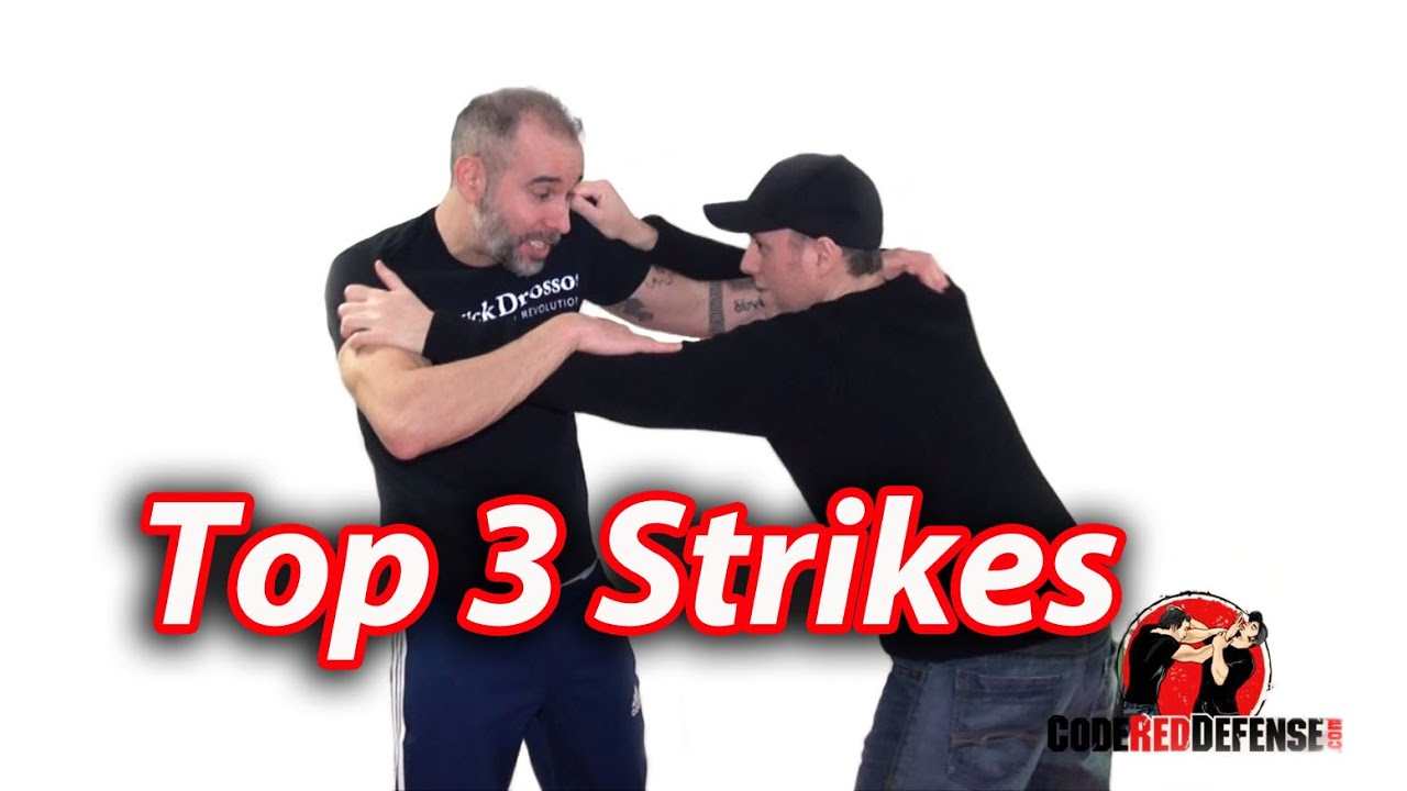 3 Top Strikes from a Clinch Position - YouTube