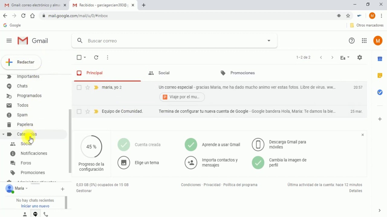 APLICACIONES DE GOOGLE : USO DE GMAIL - YouTube