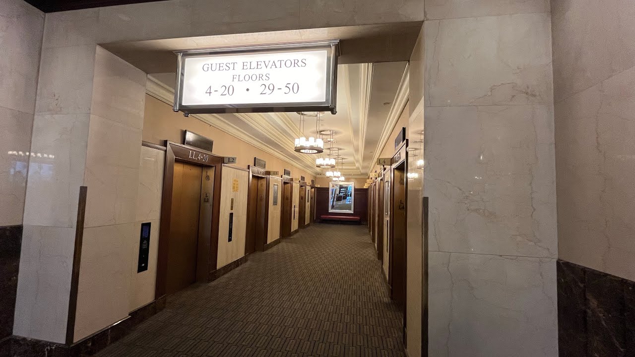 Schindler PORT Low-Rise Elevators At The Sheraton Hotel In Times Square ...