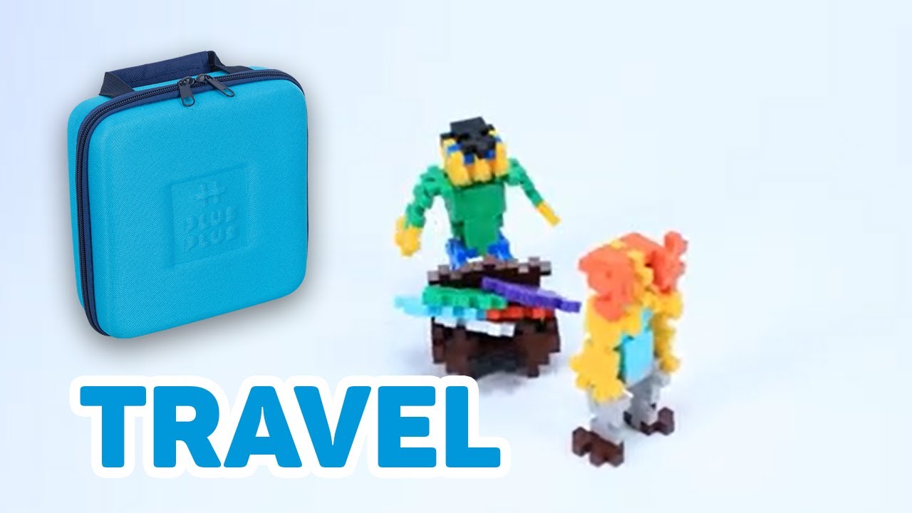 Plus-Plus Travel Case People - Stop Motion Video - YouTube