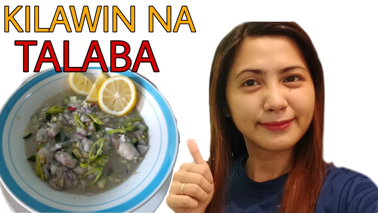 HOW TO MAKE KINILAW NA TALABA(D'BEST)|Mitchay Vlogs - YouTube