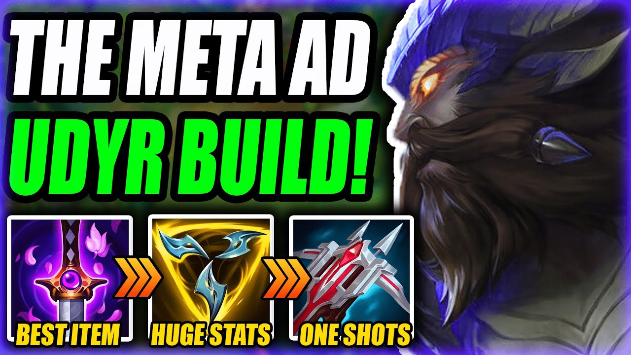 THIS BUILD TURNS AD UDYR INTO AN OP CHAMP | BUILD GUIDE | hyperherb ...