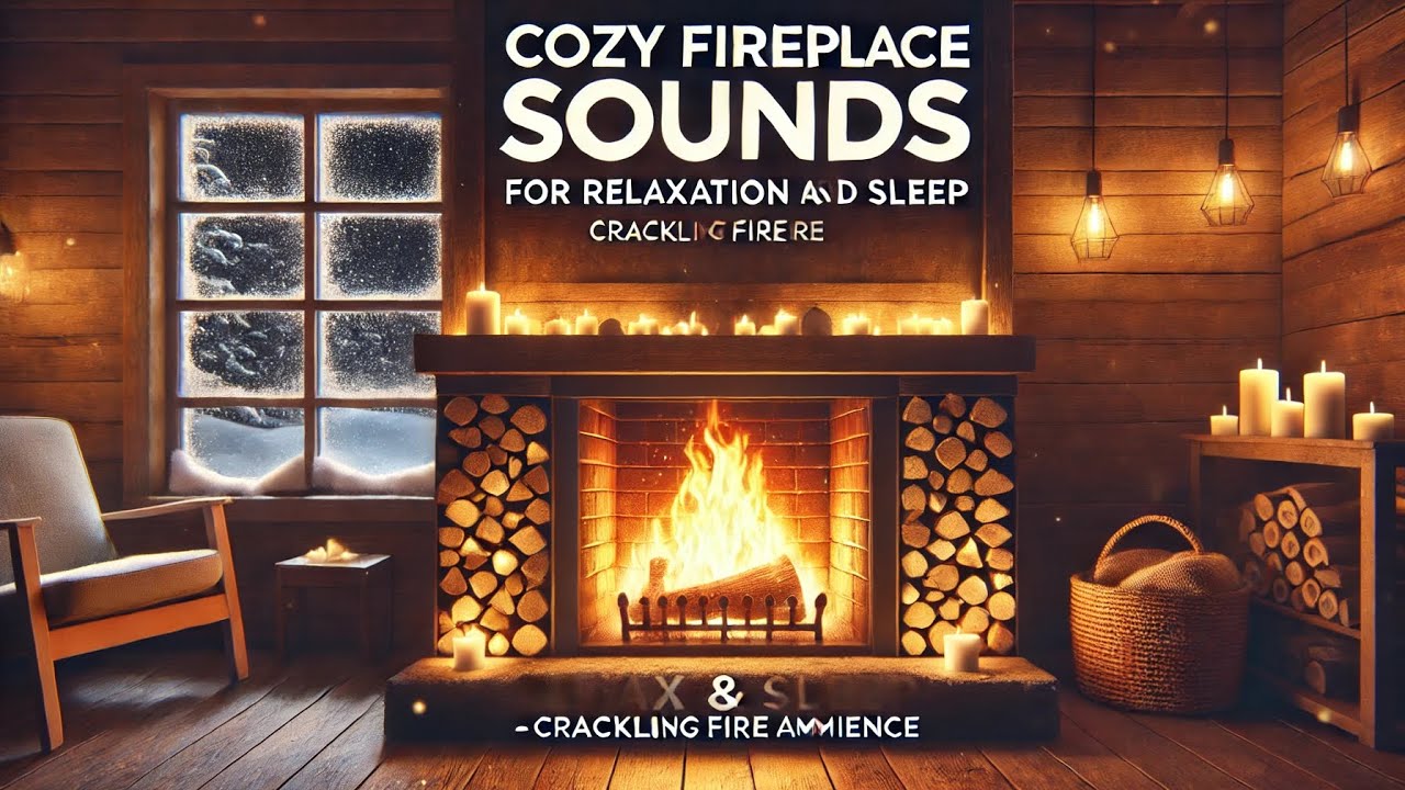 Cozy Fireplace Sounds for Relaxation and Sleep | Crackling Fire ...