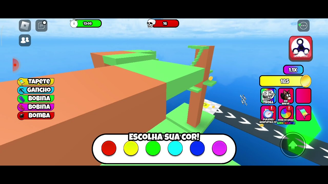 obby rainbow color - YouTube