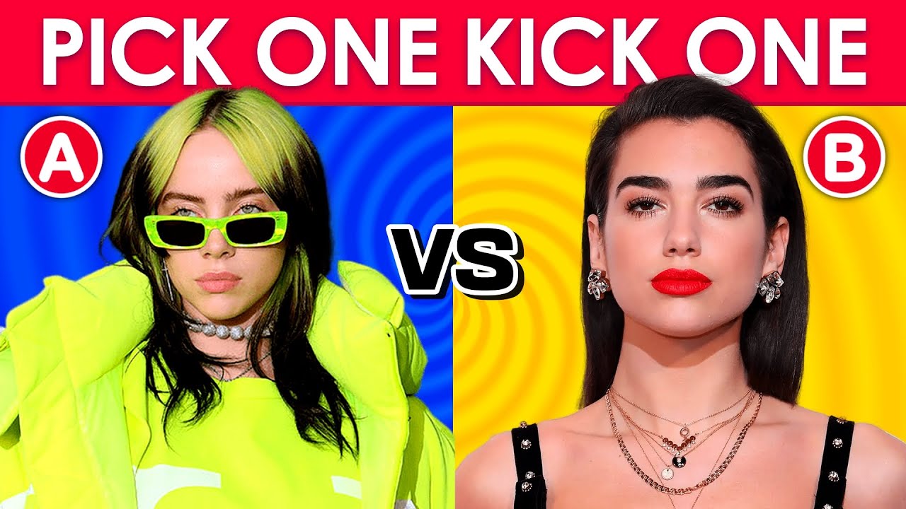 Pick One, Kick One SINGERS Edition (HARD) - YouTube