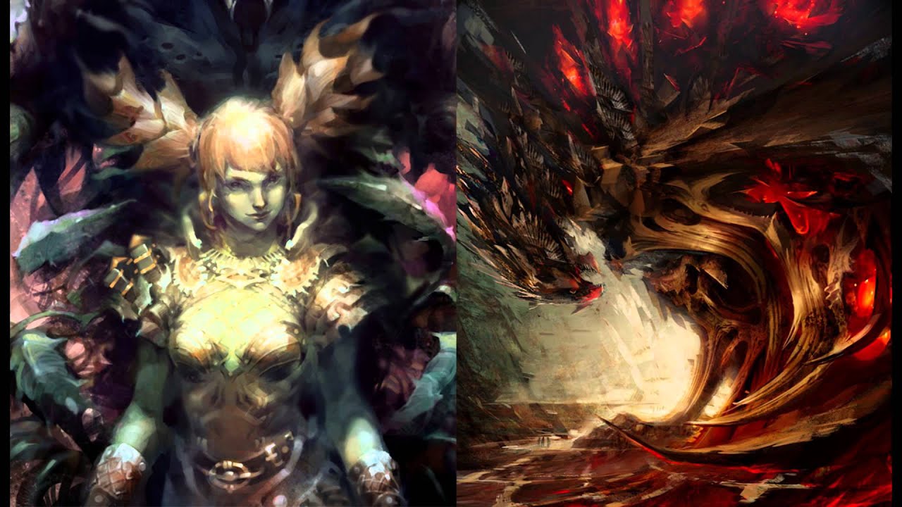 Scarlet as a champion of Primordus - GW2 Living Story - YouTube