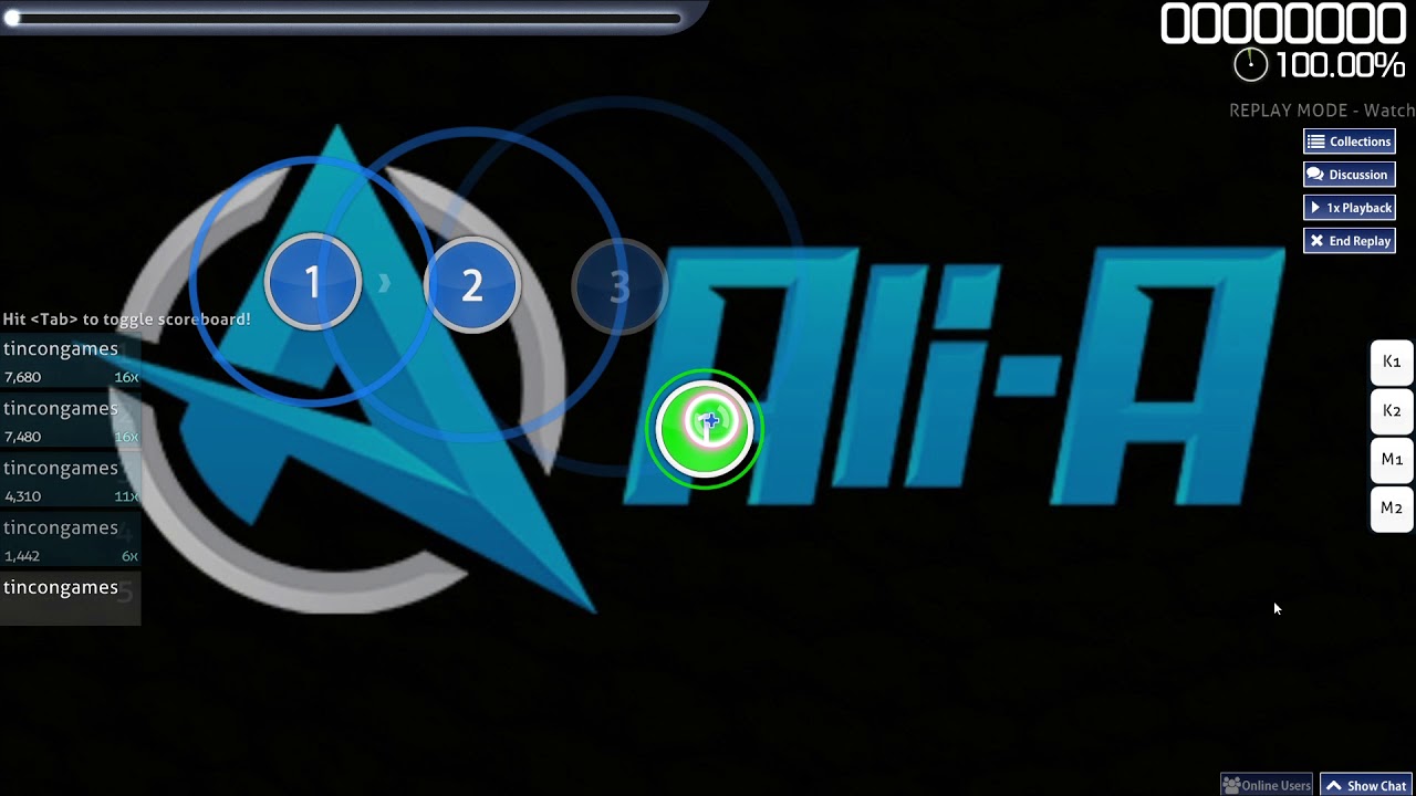 osu! Ali-A Intro Beatmap - YouTube