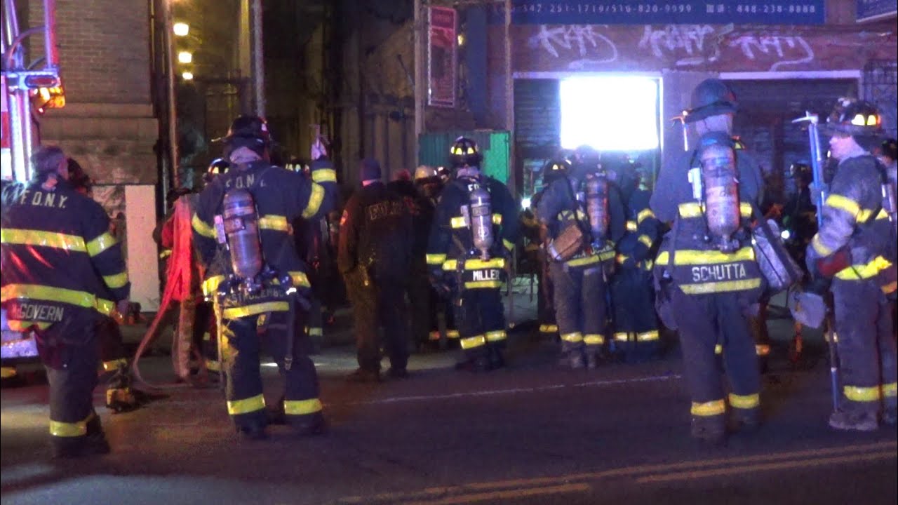 (FDNY Queens Box9459) FDNY on scene of a 10-75 electrical fire in the ...