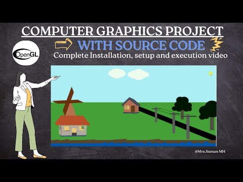 Smart Village | OpenGL Project | Computer Graphics Project | With Free Source Code - YouTube