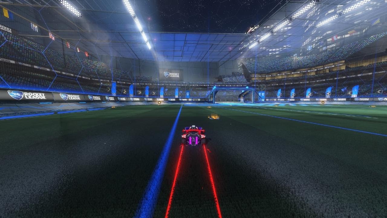 Rocket League clean aerial - YouTube