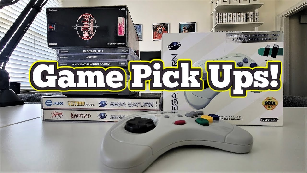 Game Collecting Pickups 2: Saturn, Playstation and more! - YouTube