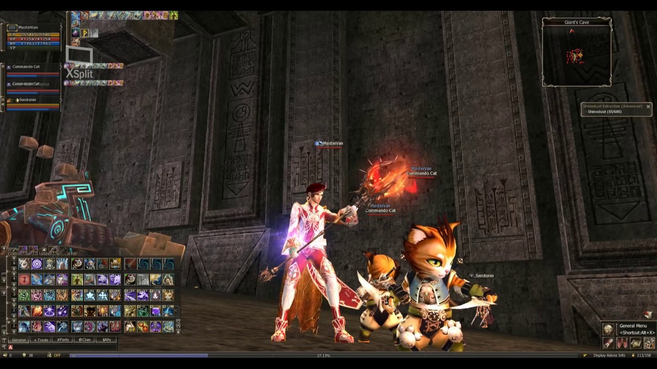 l2 Core - MasterVan - Wynn Summoner 103 - Macro in Giant´s Cave - Faction - How to set it - YouTube