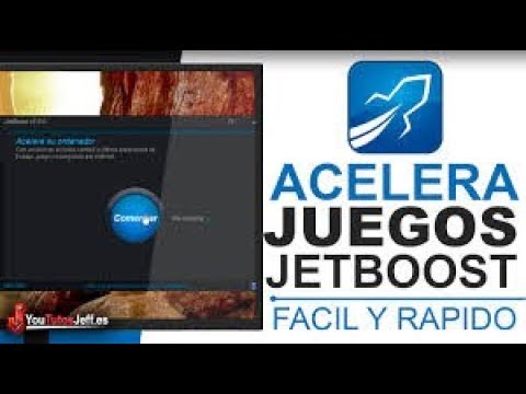 como descargar JetBoost acelera tus juegos tus juegos - YouTube