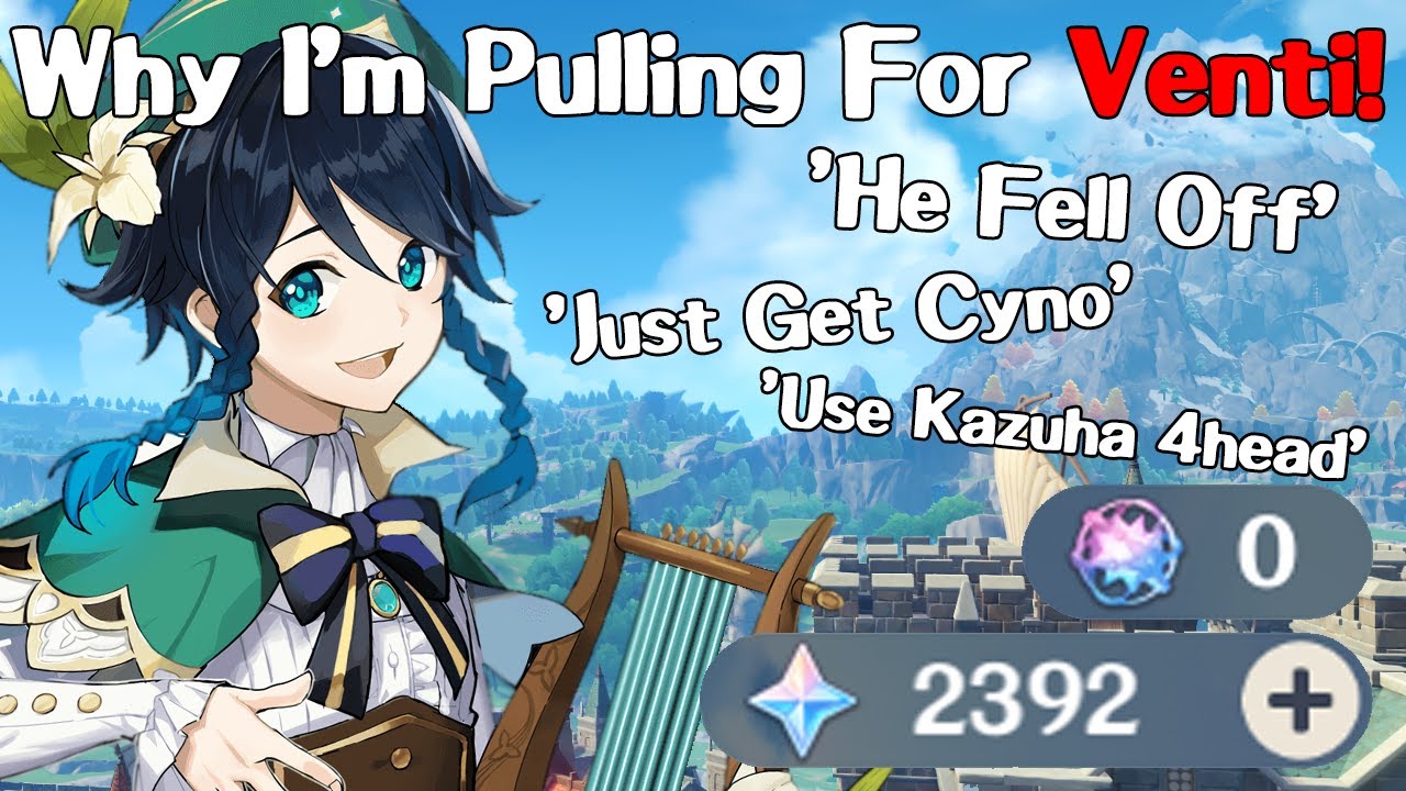 Why I'm Pulling For Venti's Rerun In 3.1! | Genshin Impact Venti Rerun ...