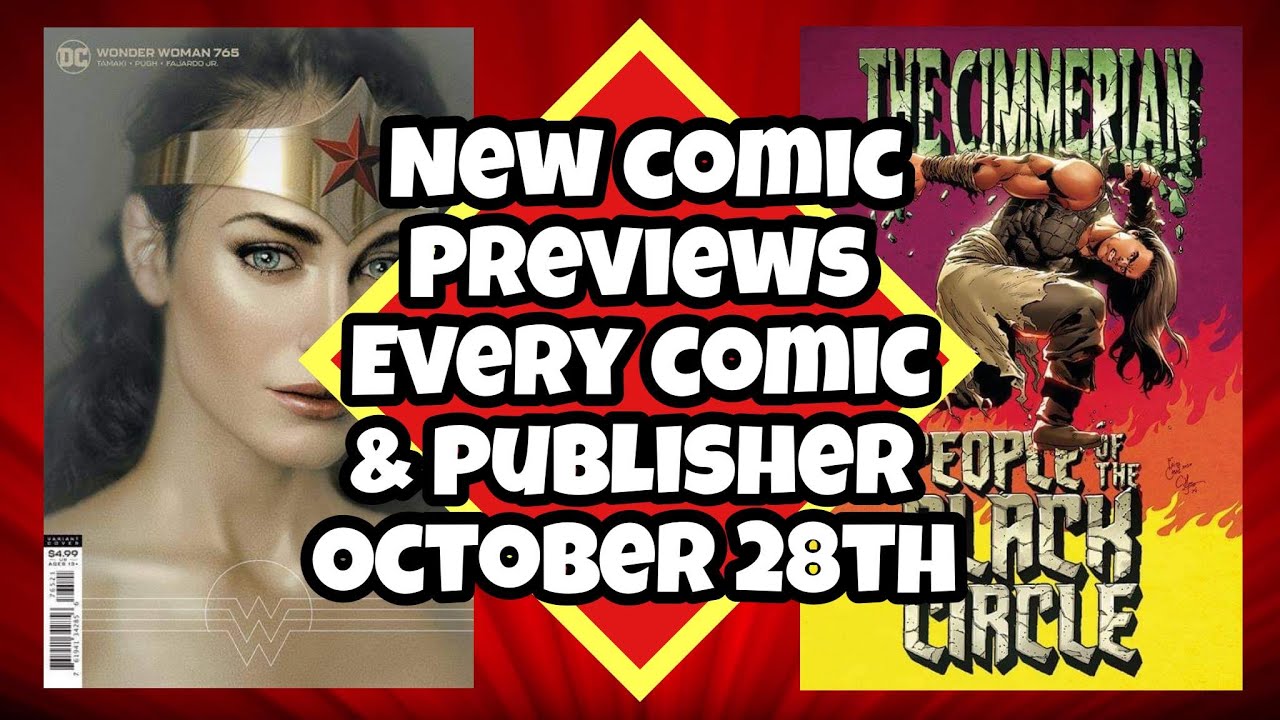 New Comics October 28th 2020 Previews Every Comic Book & Publisher ...