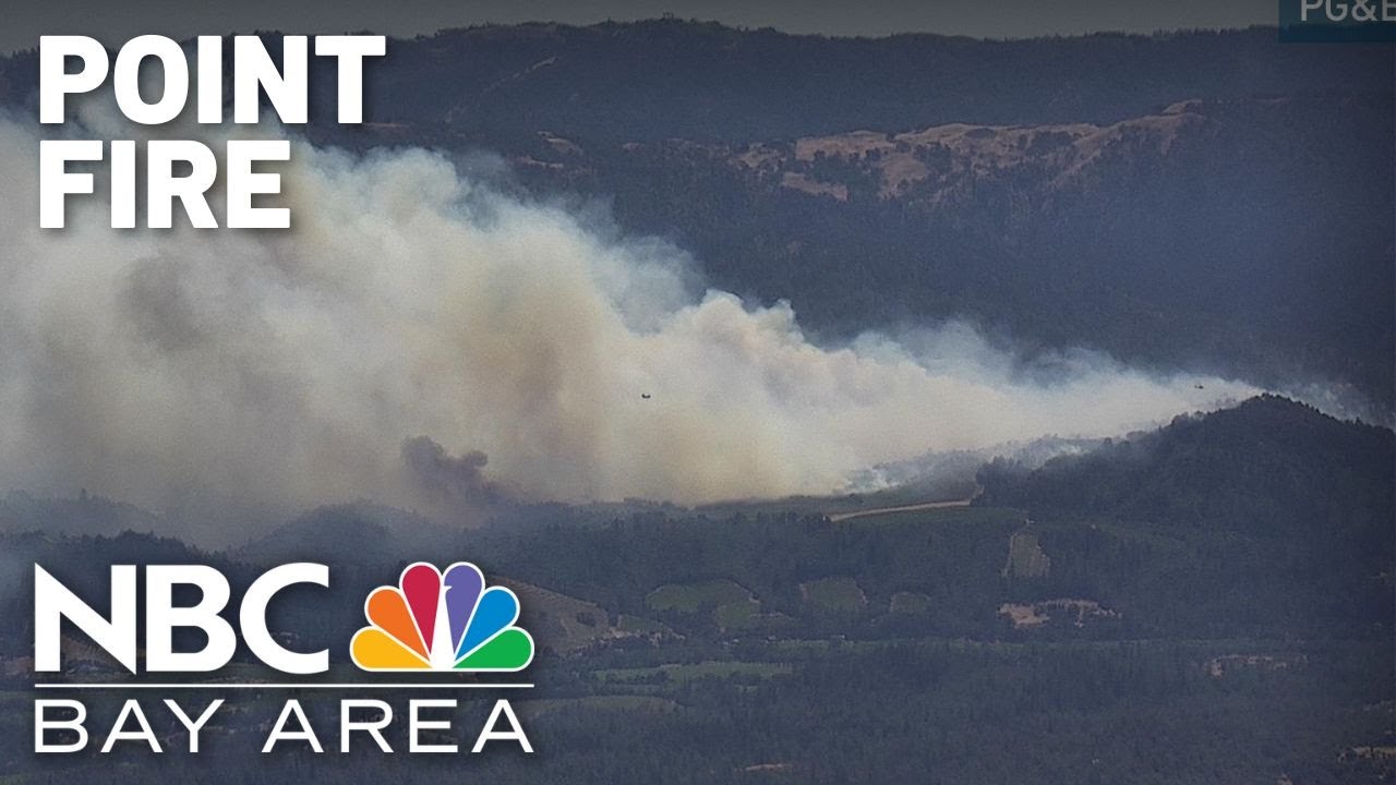 Evacuation orders issued as crews battle Point Fire in Sonoma County ...
