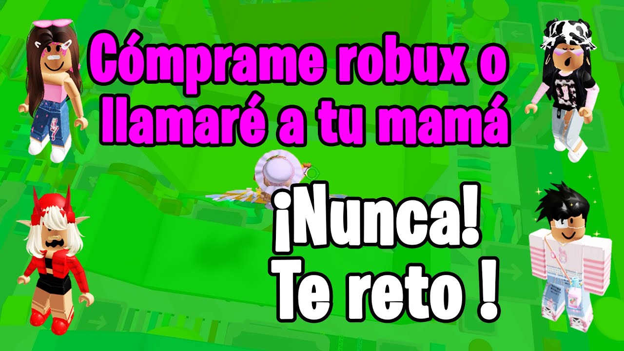 HISTORIA DE ROBLOX | Cómprame robux o llamaré a tu mamá 😈😈😈 - YouTube