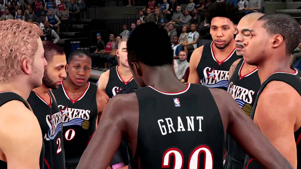 NBA 2K16 15G(AWAY), Minnesota Timberwolves VS Philadelphia 76ers[Allen ...