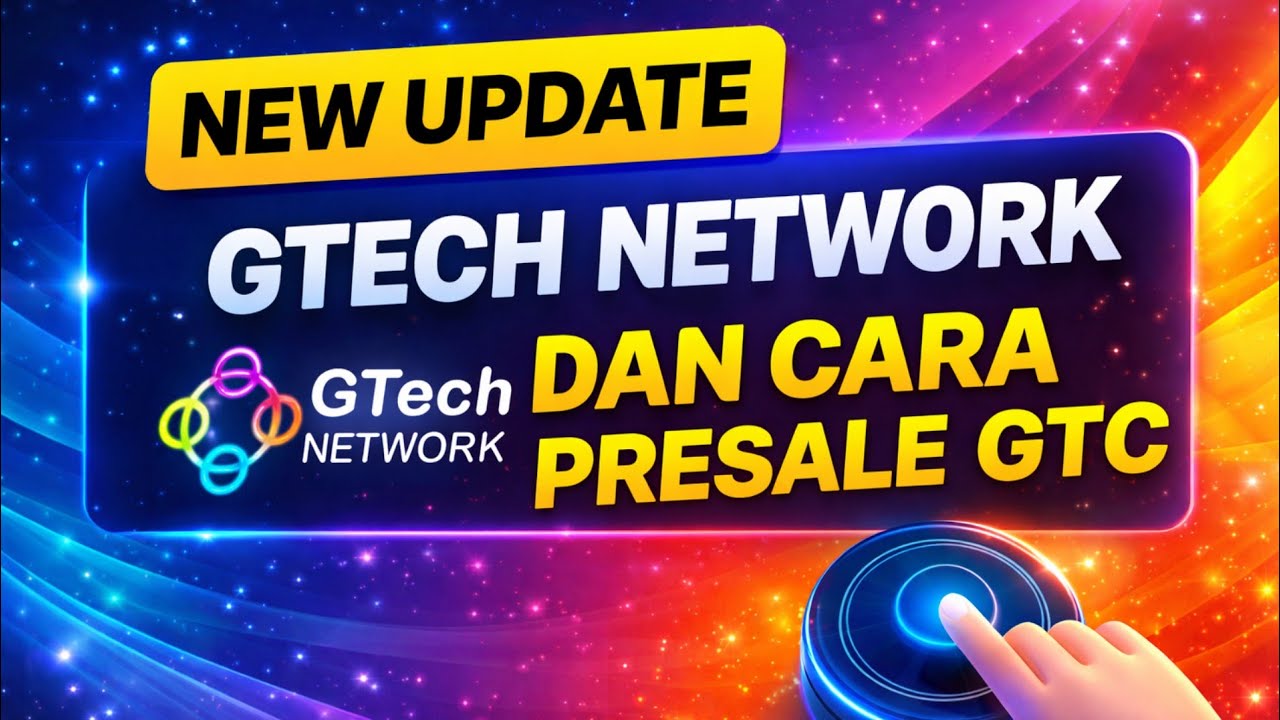 UPDATE TERBARU GTECH NETWORK DAN CARA PRESALE GTECH NETWORK - YouTube