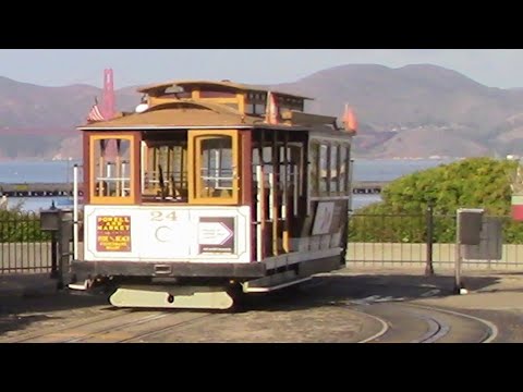 MUNI San Francisco Cable Cars Powell Hyde Line Line Car 24 Gripman's ...