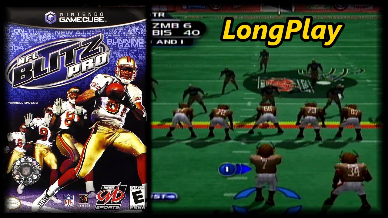 NFL Blitz Pro - Longplay Gameplay (No Commentary) - YouTube
