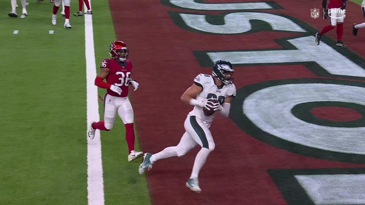 Dallas Goedert is Dominating Houston's Defense in the State of Texas ...