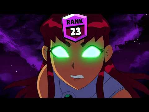 Blackfire Vs Starfire Rank Up🏆❤️‍🔥 | Teen Titans #brawlstars #teentitans #rankup #rank #starfire 