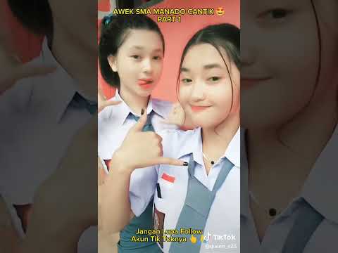 ABG SMA Manado Cantik #goyangtiktok#jogettiktok #tiktokviral#cantik#manado#abg#tiktokdance#tiktok