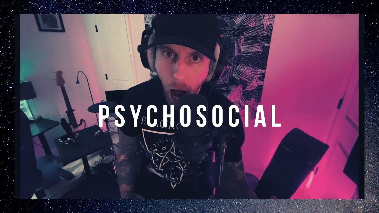 Psychosocial FULL Cover (including solo) - YouTube