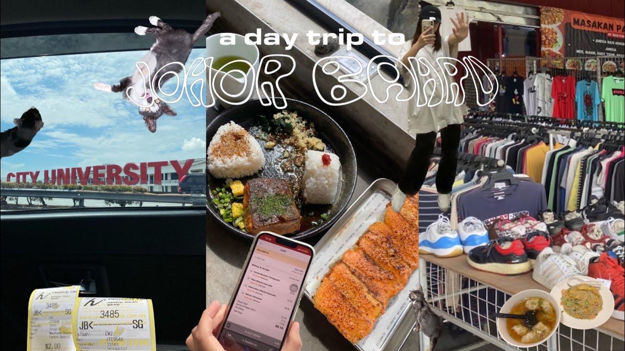 singapore to johor bahru day trip (jb) • keijometo café, thrifting at ...